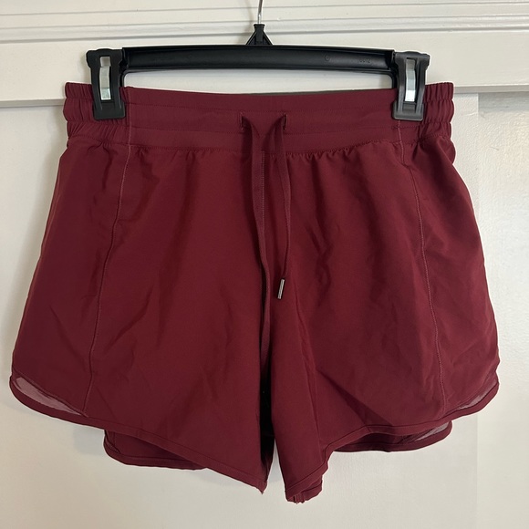 CRZ YOGA | Shorts | Crz Yoga Medium Marroon Shorts | Poshmark